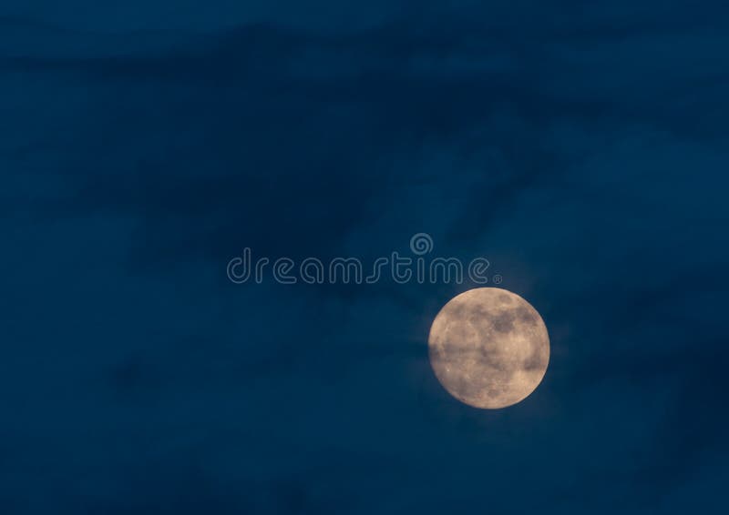 Full moon night scene stock photo. Image of illuminated - 19836160