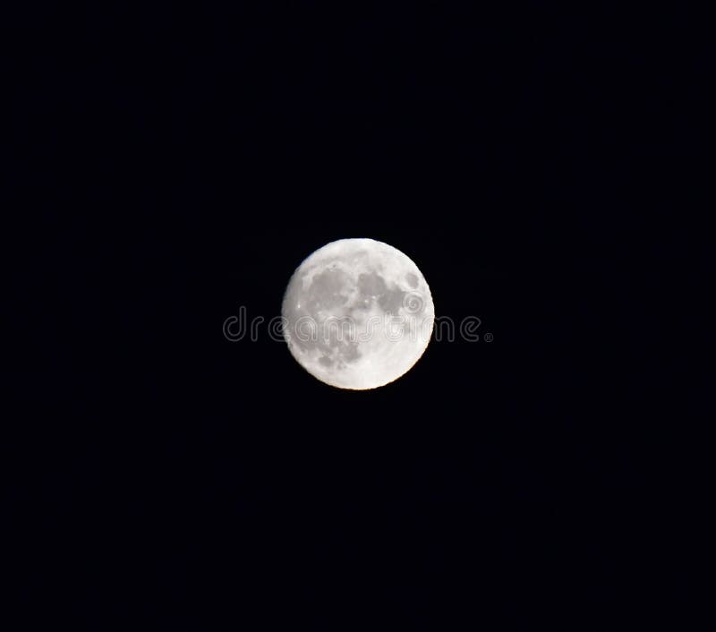Full Moon at night stock image. Image of moon, horizontal - 197221301