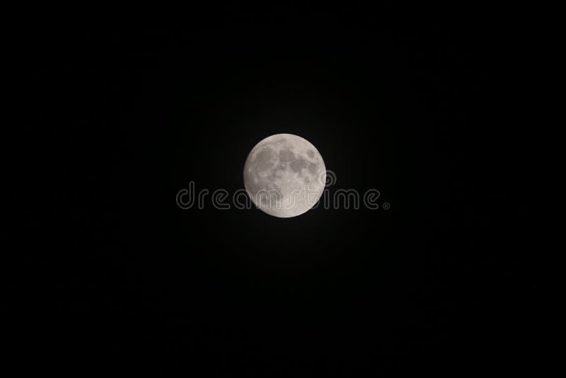 Full moon phase stock photo. Image of nightphotography - 263083938