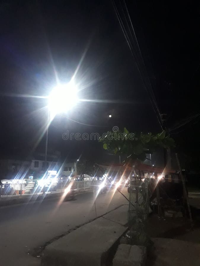 Full Moon Purnima Odisha Bhubaneswar Night Sky Foto de Stock - Imagem ...