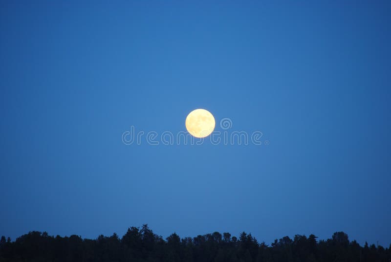Full Moon Rise stock photo. Image of surface, twilight - 17559008