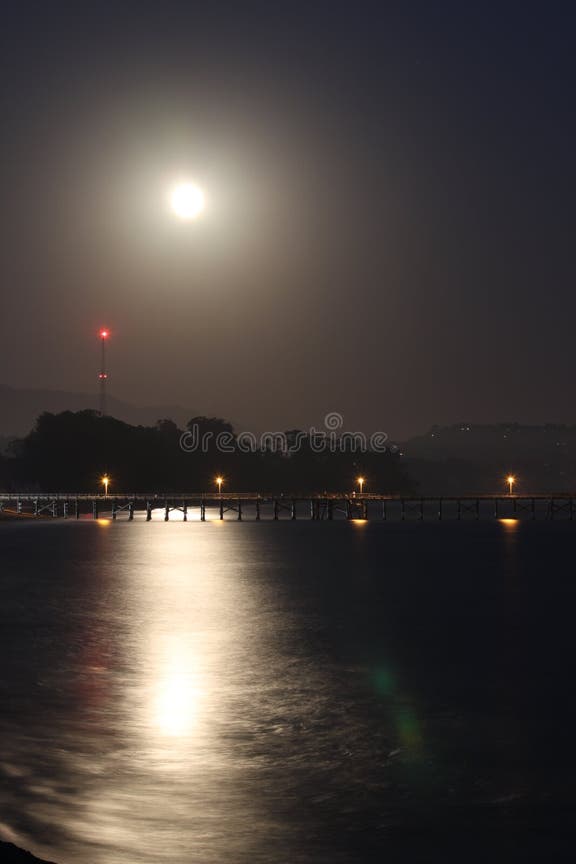 Full Moon Rise stock image. Image of full, park, night - 29208619