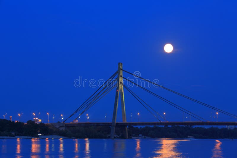 Full moon stock photo. Image of full, twilight, moon - 32271542