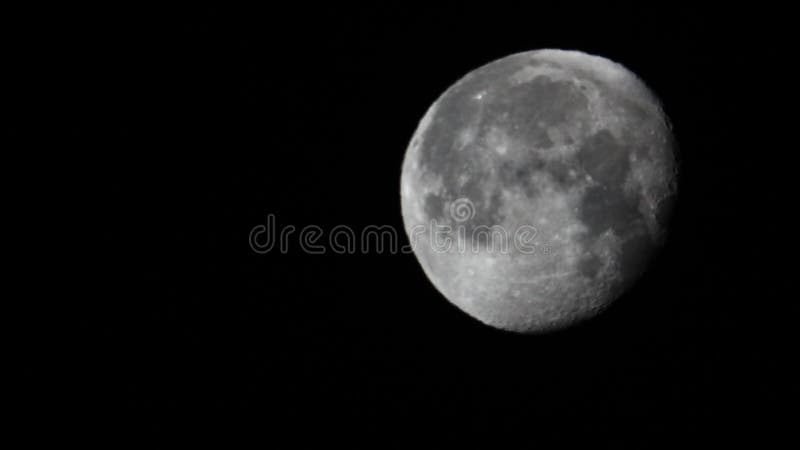 Moon Setting Over Bridge Reflecting in Water Stock Video - Video of ...