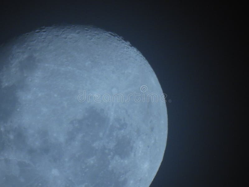 The Full Moon Shines Tonight in the City of Sarolangun Stock Photo ...