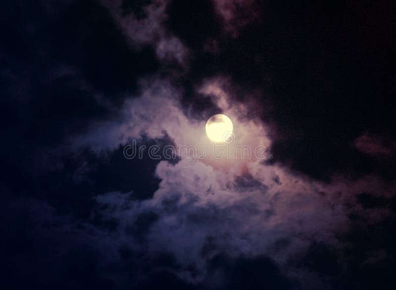 Gothic Moon III stock image. Image of planets, scary - 222910413