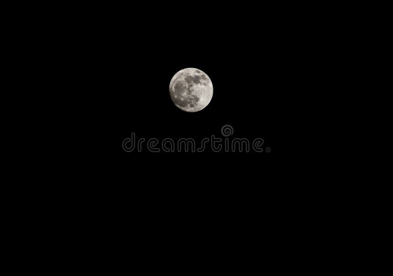 Full Moon on Winter Solstice Night Stock Photo - Image of moonlight ...