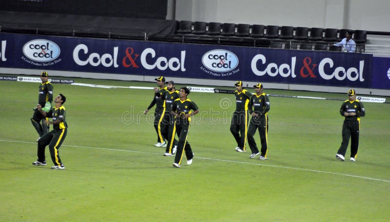 Pakistan Cricket Team editorial photography. Image of cricketer - 11861622