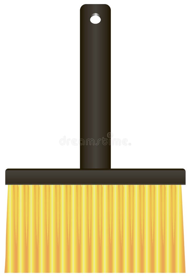 Full of paste brush stock vector. Illustration of steel - 48084338