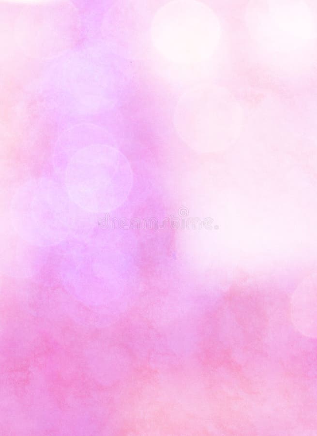 Full Pink Paper Texture with Bokeh Overlays Stock Image - Image of ...