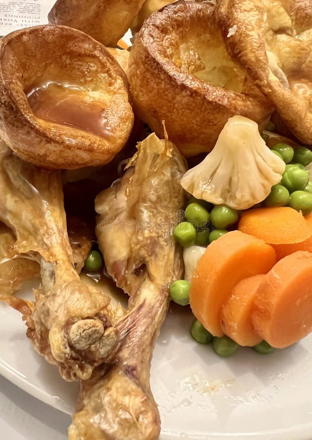 Roast Dinner stock photo. Image of piled, roast, dinner - 303654678