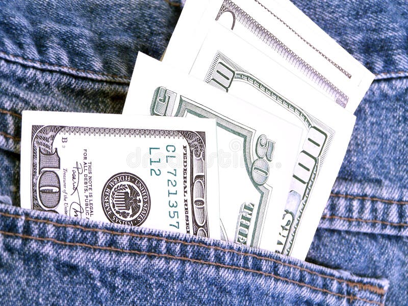 Full Pockets stock image. Image of clothing, dollars, finances - 738841