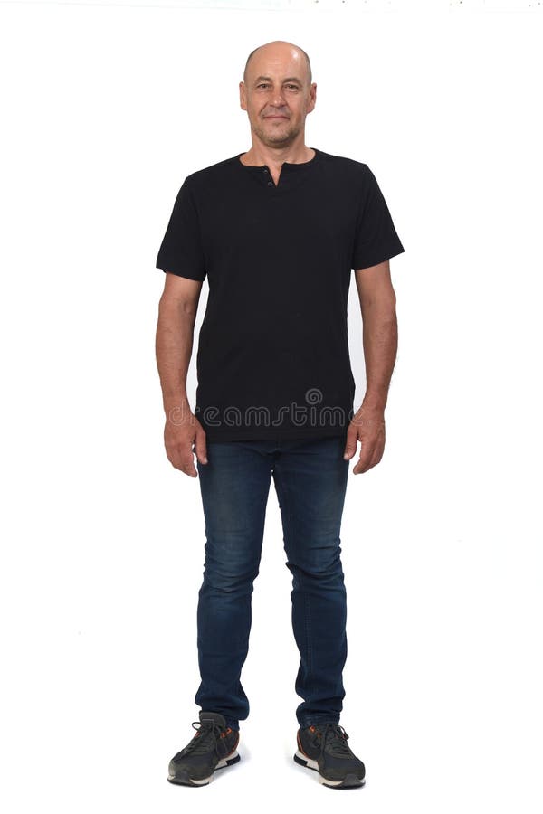 Bald at Front of Head and Begin No Loss Hair Glabrous of Mature Asian ...