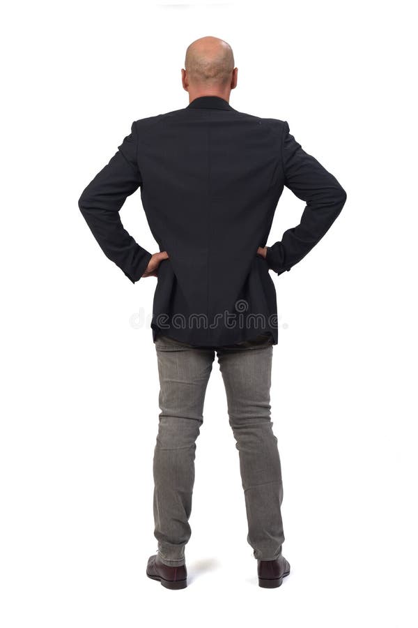 165 Man Pose Behind Suit White Background Stock Photos - Free & Royalty ...