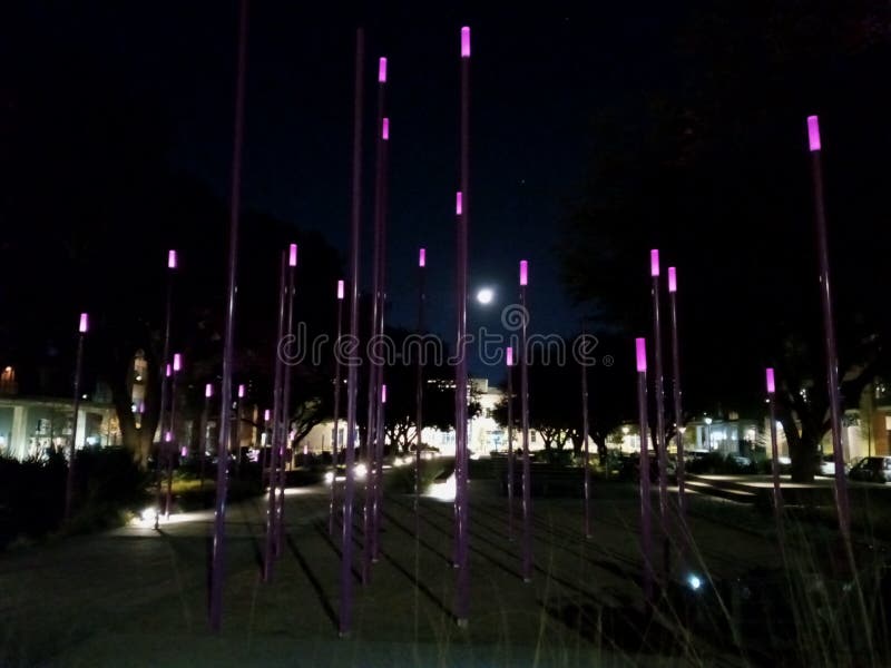 Full Purple Moon stock photo. Image of midnight, landmark - 241637866