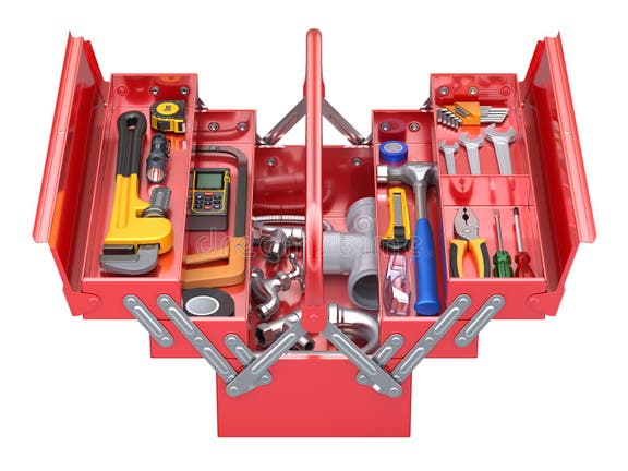 Full Red Expendable Cantilever Tool Box Stock Illustrations – 1 Full ...
