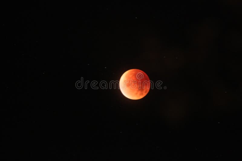 Full red moon stock image. Image of stars, full, moon - 130882541