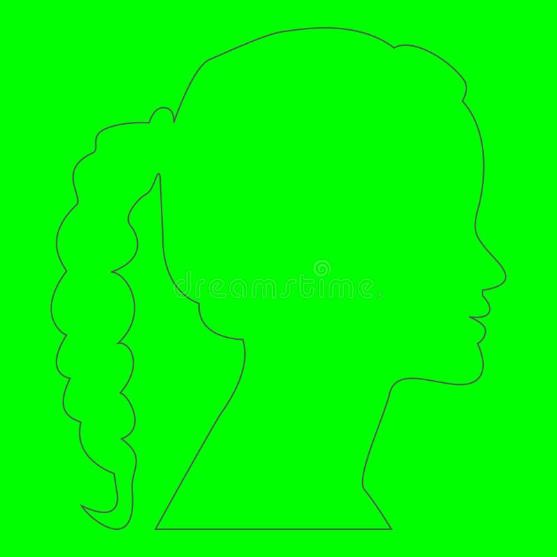 Full Resolution Green Screen OutlineShapes Stock Image - Image of ...