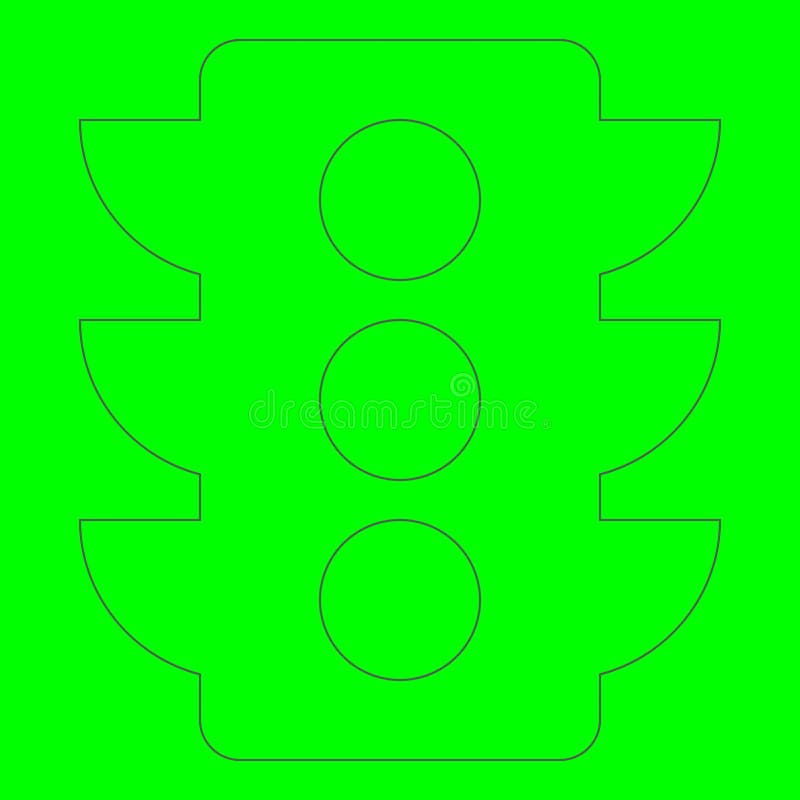 Full Resolution Green Screen Shapes Stock Image - Image of screen ...