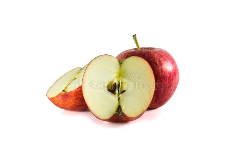 440 Two Halves Apple Isolated White Stock Photos - Free & Royalty-Free ...