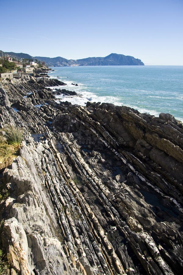 Red Rocks Coast Cote D Azur Near Cannes, France Stock Photo - Image of ...