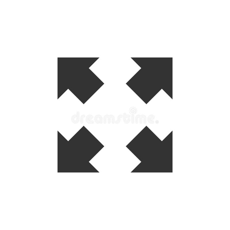 Full Screen Preview Icon Vector Logo Template Illustration Design ...