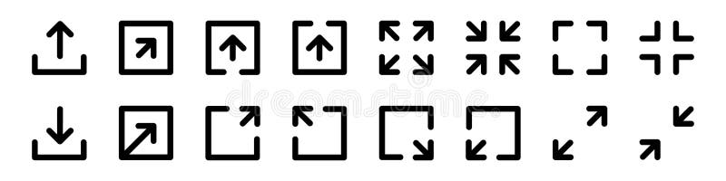 Minimize, Maximize, and Close Icon Vectors. Elements of the Application ... Minimize, Maximize, and Close Icon Vectors. Elements of the Application ...