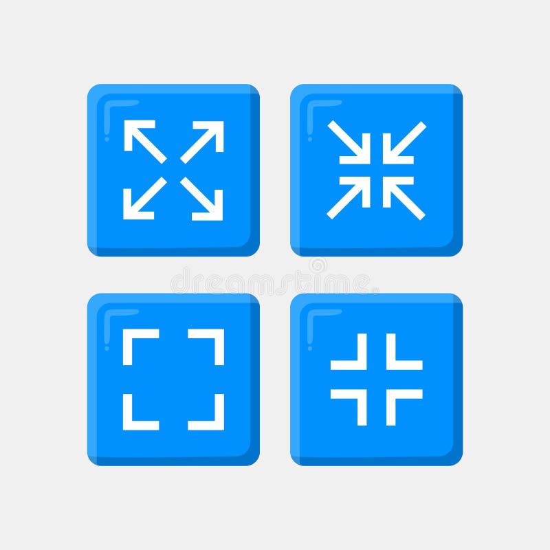 3d Full Screen Icon Stock Illustrations – 1,472 3d Full Screen Icon ...