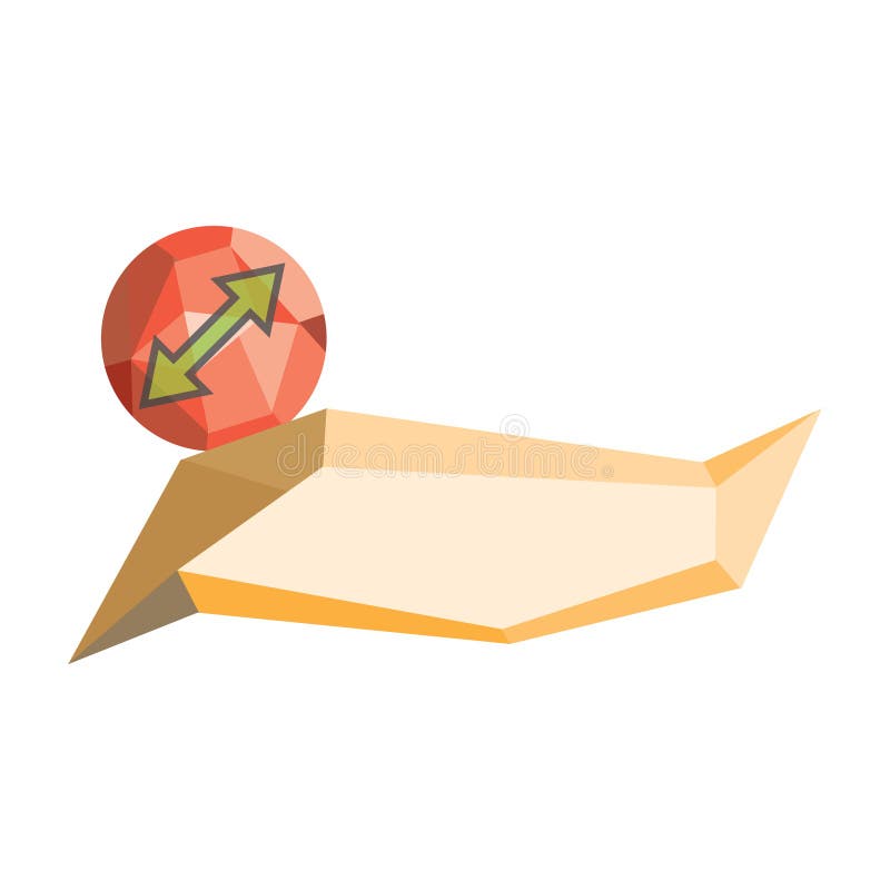 Full Screen Button. Vector Illustration Decorative Design Stock Vector ...