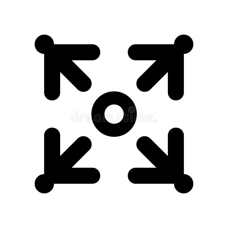 Maximize Icon. Trendy Maximize Logo Concept on White Background Stock ...