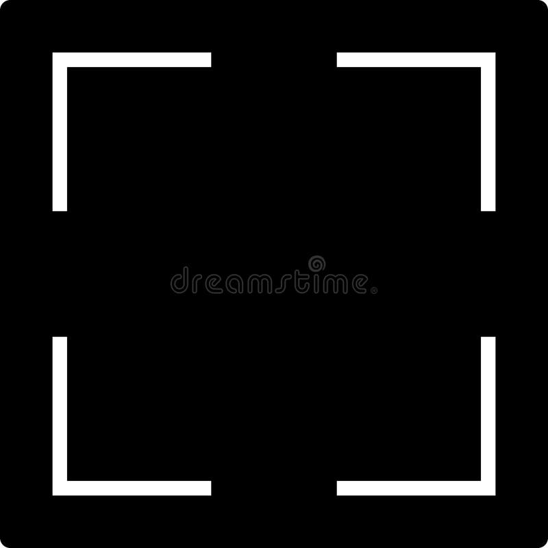 Full Screen Vector Icon. Full Screen and Exit Full Screen Icon ...