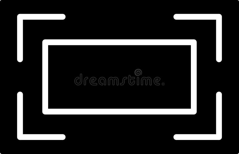 Full Screen Vector Icon. Full Screen and Exit Full Screen Icon Stock ...