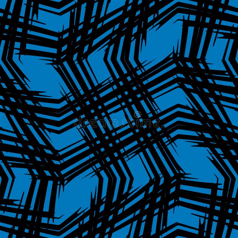 Full Seamless Abstract Monochrome Pattern Vector for Decoration ...