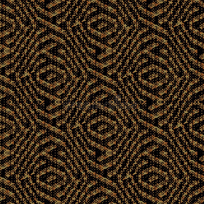 Seamless Abstract Monochrome Pattern Vector for Decoration. Texture ...