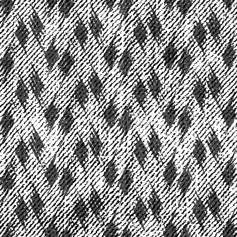 Full Seamless Black and White Texture Pattern Vector for Decoration ...