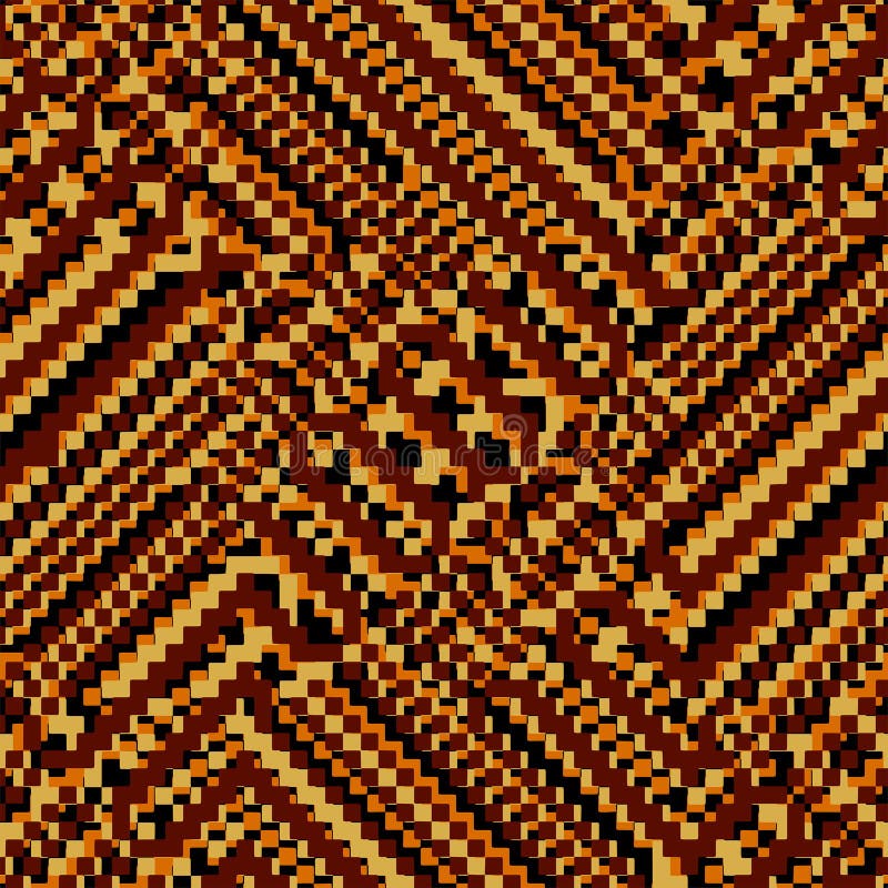 Full Seamless Decorative Pattern Vector. Brown Texture Design Stock ...