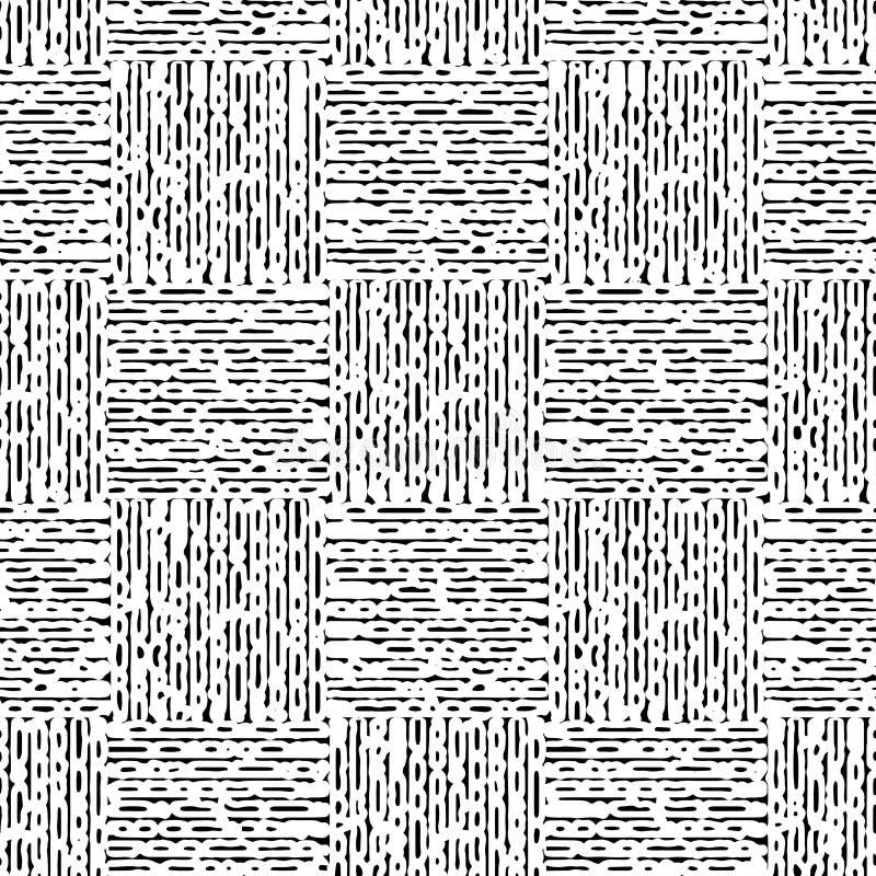 Full Seamless Distressed Line on Square Texture Pattren Vector. Stock ...