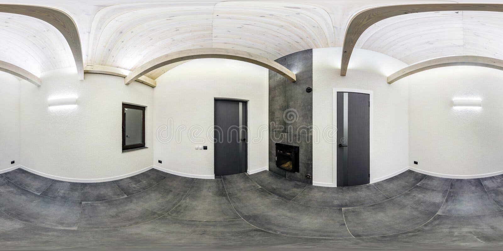 Wooden Rafter Ceiling and Gypsum Ceiling for an Commercial Building ...