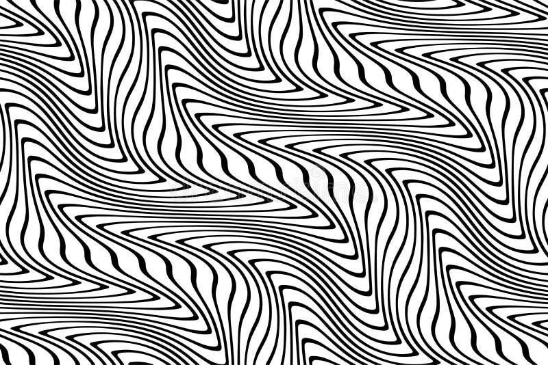 Full Seamless Modern Abstract Pattern Vector. Classic Black and White ...