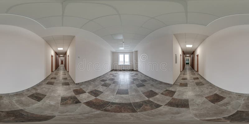 Full Seamless Spherical Hdri 360 Panorama in Interior of Empty Room and ...
