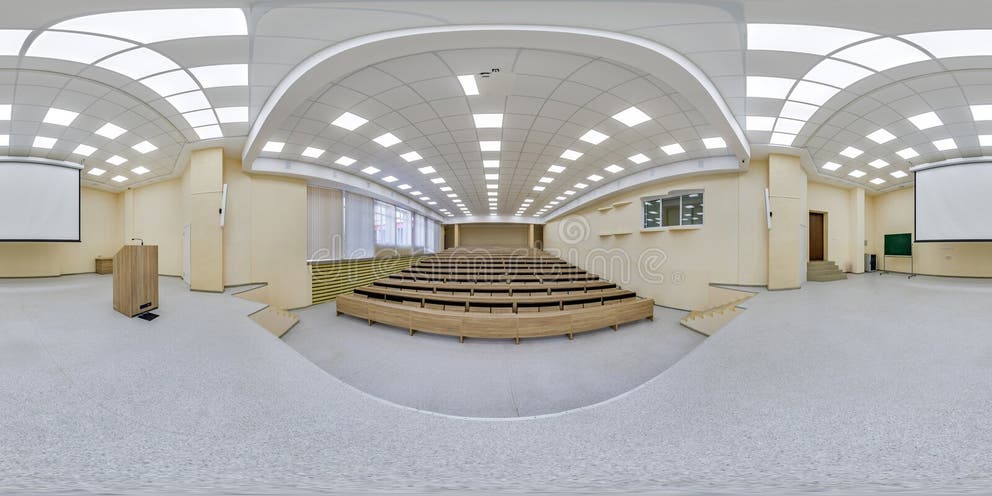 Full Seamless Spherical 360 Hdri Panorama View in Modern Empty ...