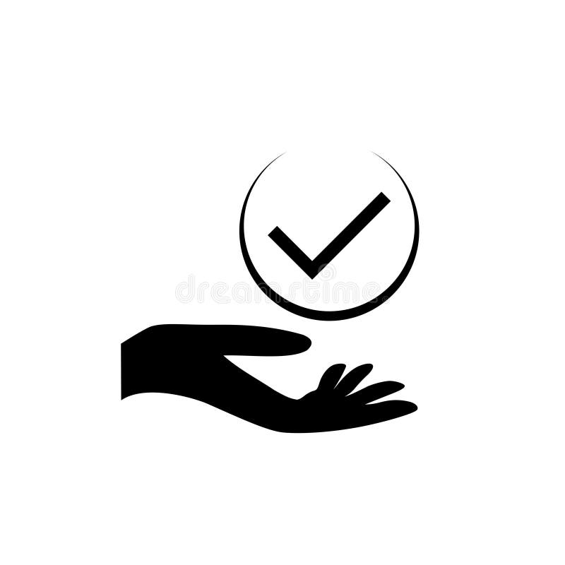 Full Service Icon Isolated on White Background Stock Vector ...