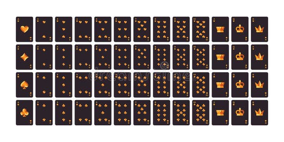 Full Playing Cards Set Stock Illustrations – 1,548 Full Playing Cards ...