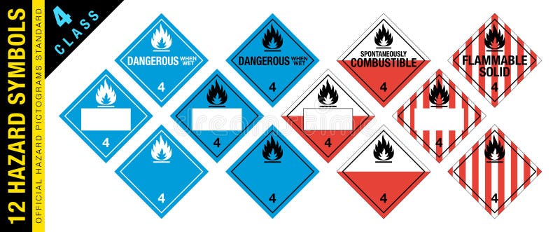 Ghs Hazardous Pictogram Stock Illustrations – 349 Ghs Hazardous ...