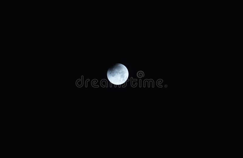 SILVER Full Moon in the Black Sky without the Stars Stock Image - Image ...