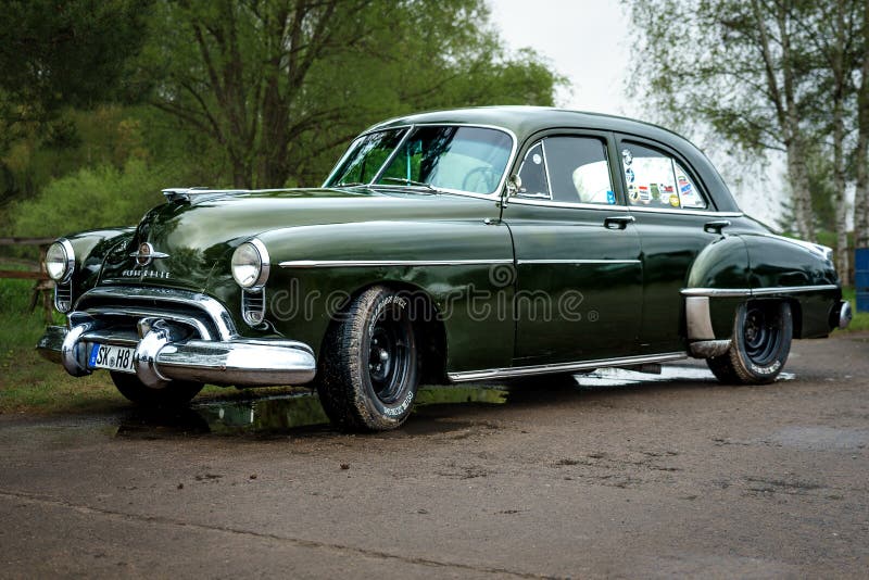 The Full-size Car Oldsmobile Dynamic 88 (first Generation). Editorial ...