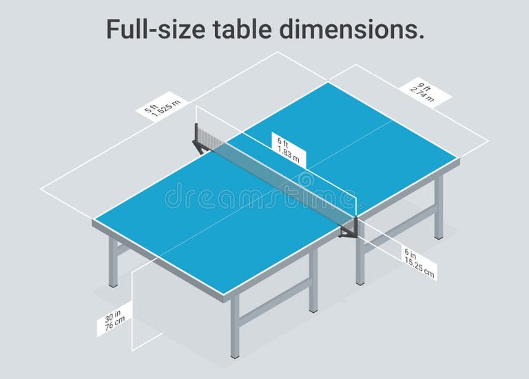 Tennis Dimensions Stock Illustrations – 127 Tennis Dimensions Stock ...