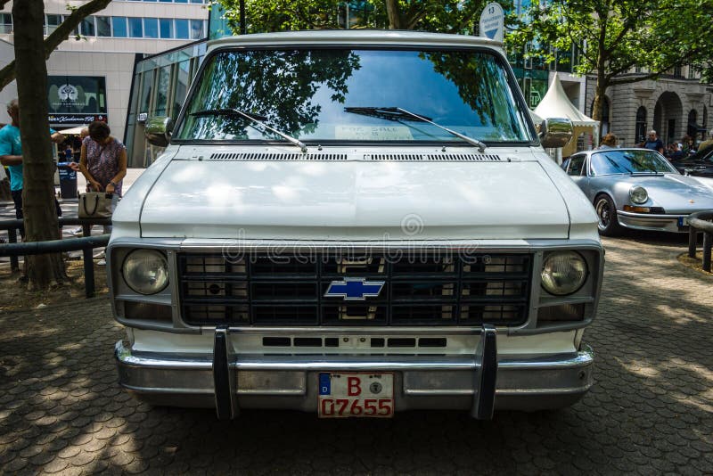 Full-size Van Chevrolet Van ( Tercer Generation) Imagen de archivo ...