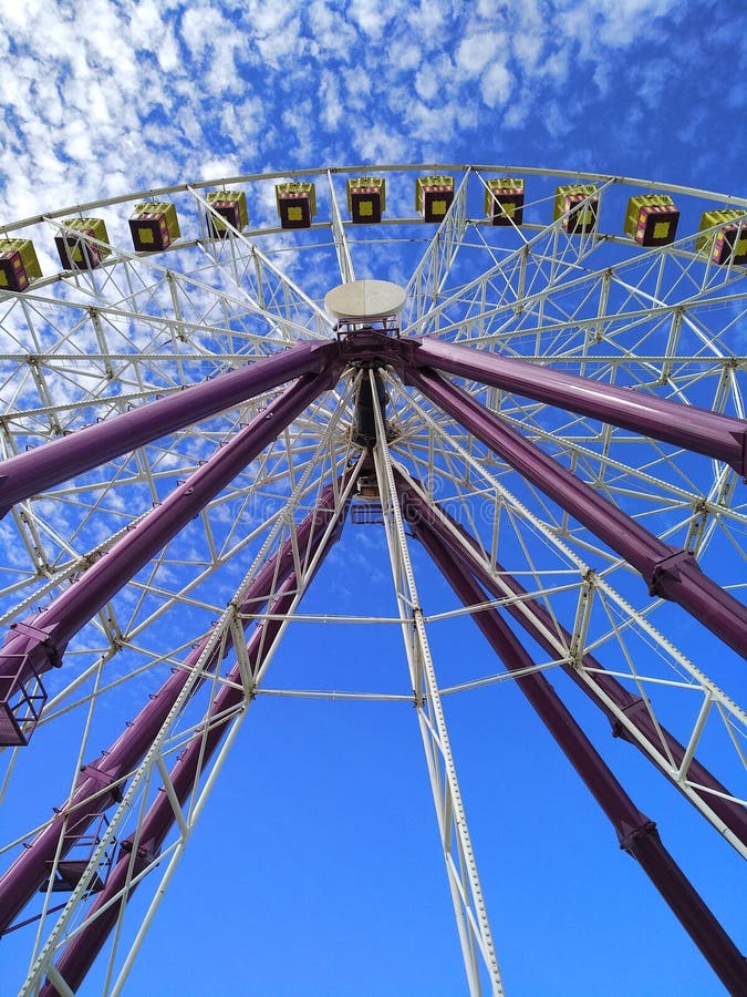 Ferris wheel stock photo. Image of circus, wheel, full - 113812466