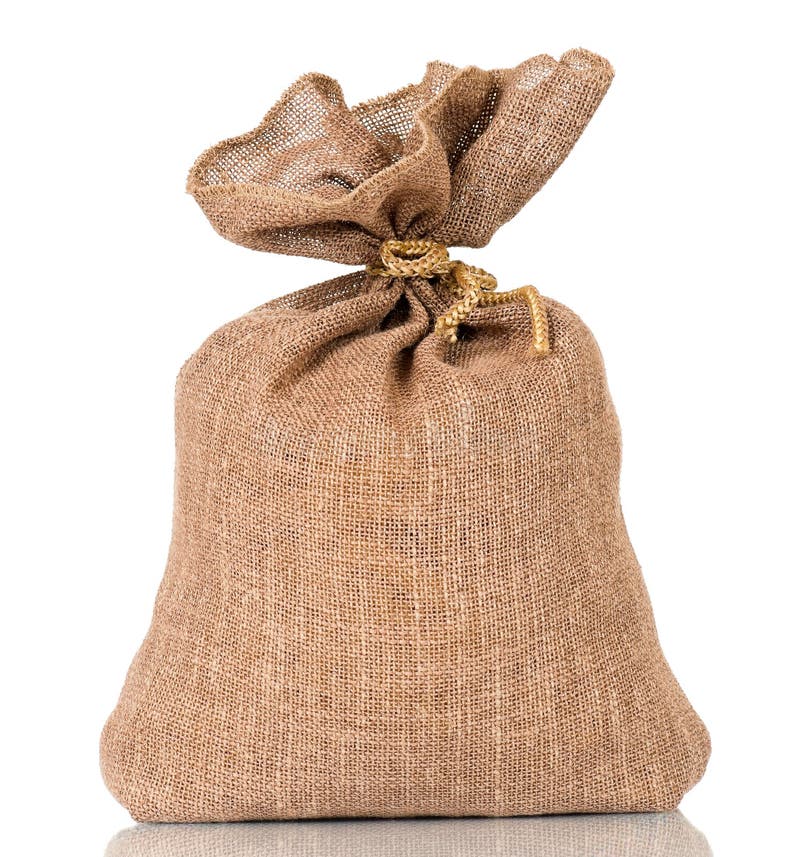 Burlap Sack stock photo. Image of object, closeup, cotton - 16956900